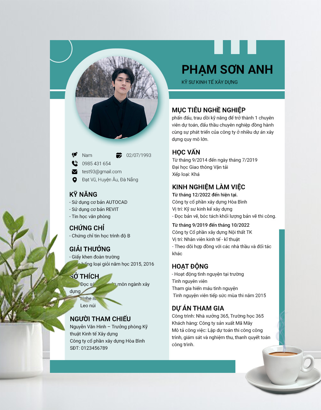 Danh Sách Mẫu CV Xây Dựng Chuyên Nghiệp Giúp Bạn Ghi Điểm