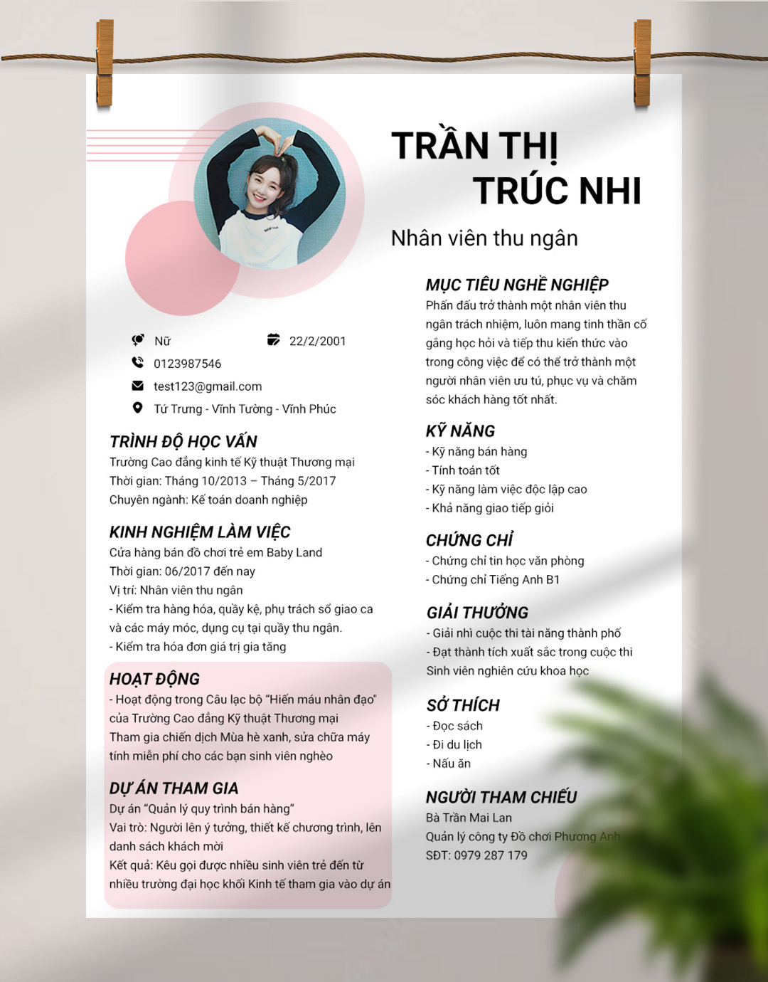 Tải CV tiếng Việt nhanh, tạo CV hiệu quả và miễn phí